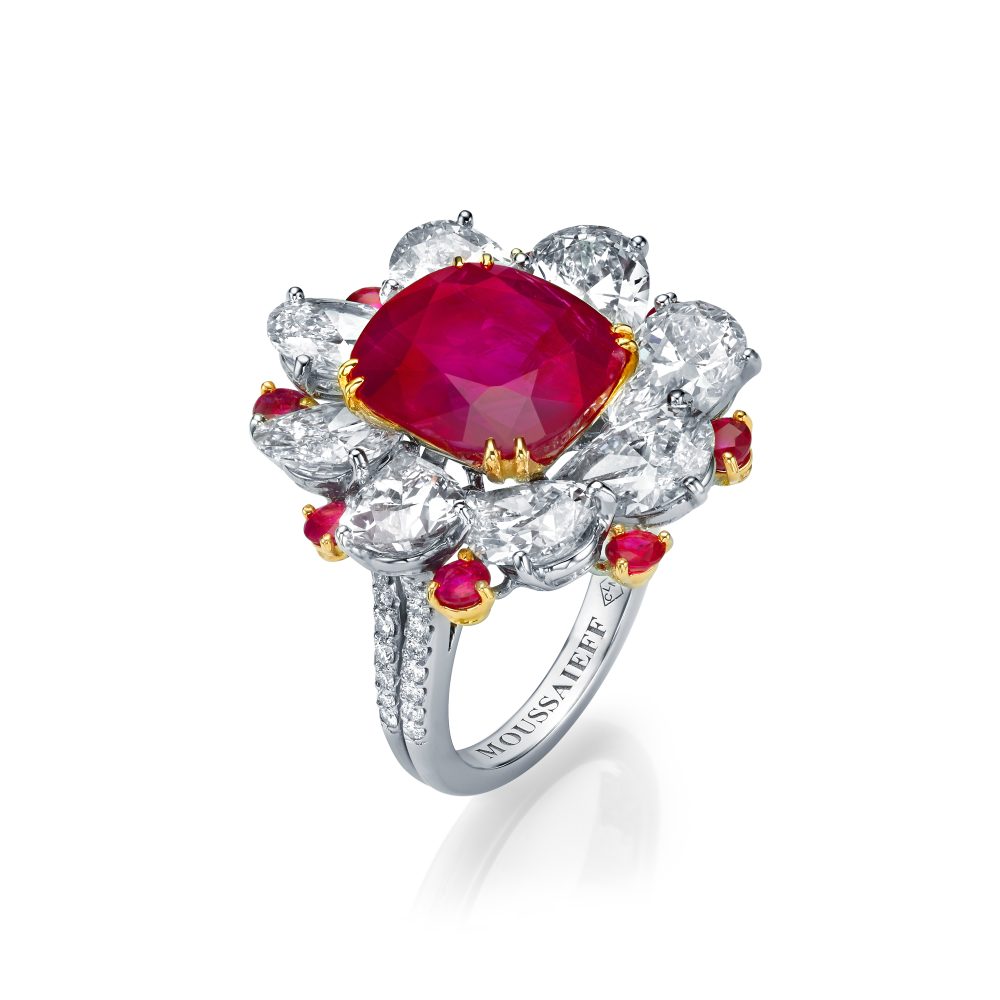 Burmese Ruby & Diamond Jewellery | Moussaieff